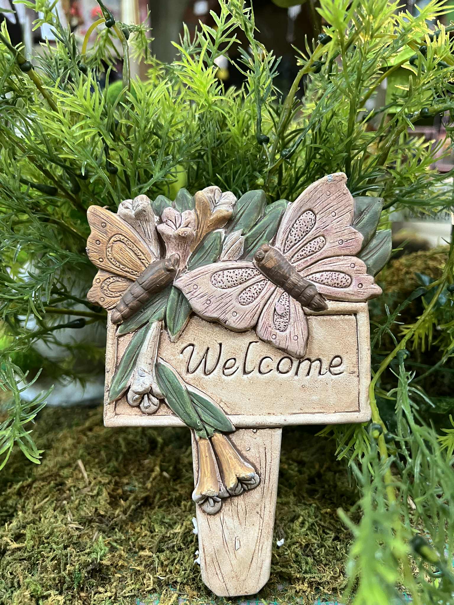 Welcome Sign - Terra Nova Garden & Gift Shop